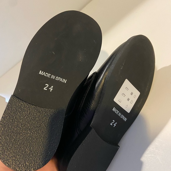 maria catalan | Shoes | New Maria Catalan Black Leather Monk Dress ...